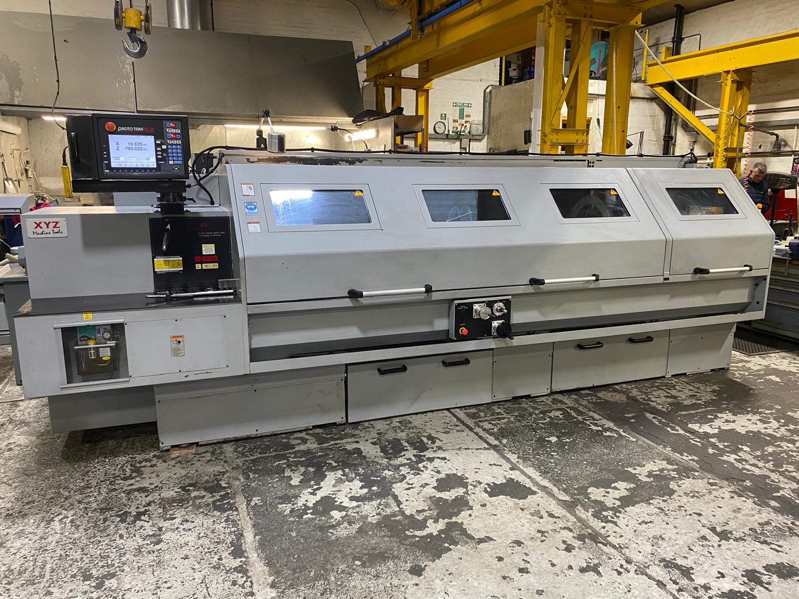 XYZ SLX555 x 3m ProtoTRAK Control Gap Bed Centre Lathe *POA* – JetMachinery